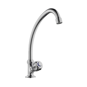 Donald Smart Chrome Pillar Type Sink Mixer - Ideal Ceramics
