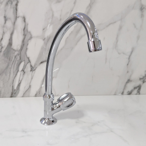 Donald Smart Chrome Pillar Type Sink Mixer - Ideal Ceramics