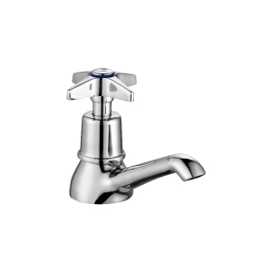Bri Chrome Cross Top Bib Tap - Ideal Ceramics