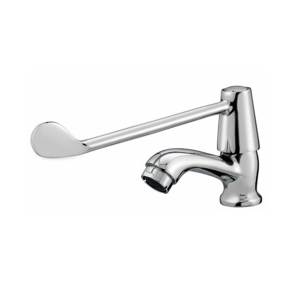 Donald Medical Chrome Elbow Action Bib Tap - Ideal Ceramics