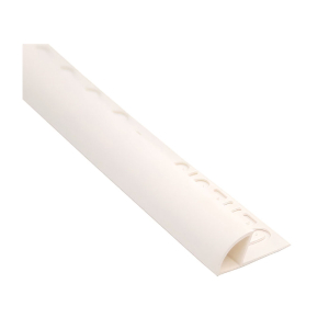 Genesis PVC White Square Trim - 2.5m - Ideal Ceramics
