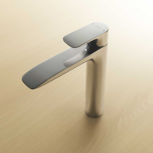 Donald Smart Chrome Tall Basin Mixer - Ideal Ceramics