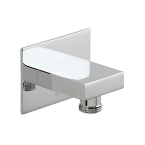 Meissen Mvses Chrome Square Wall Outlet - Ideal Ceramics
