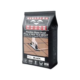 Stickatile Black Tile Grout - 3Kg - Ideal Ceramics