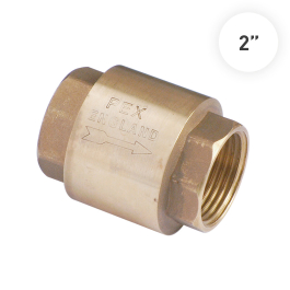 PEX Brass Spring Check Valve - 2inch - Ideal Ceramics
