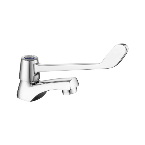 Bri Medical Chrome Elbow Action Pillar Tap - Ideal Ceramics