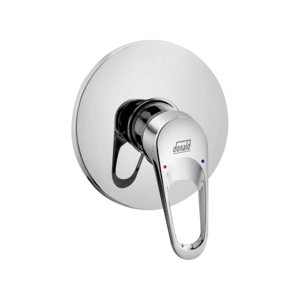 Donald Polo Chrome 3-Way Shower Mixer - Ideal Ceramics