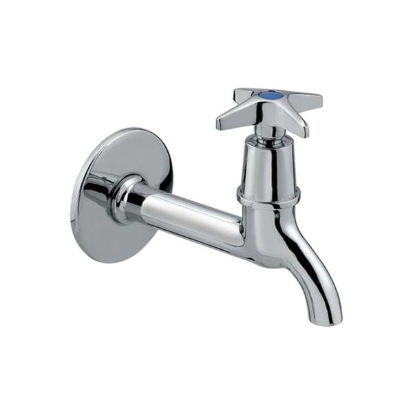 Donald Star Chrome Long Bib Tap - Ideal Ceramics