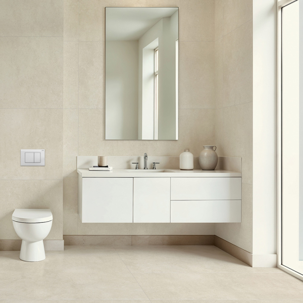 Gemma Casa Light Beige Porcelain Matt Floor Tile - 60X120cm - Ideal ...
