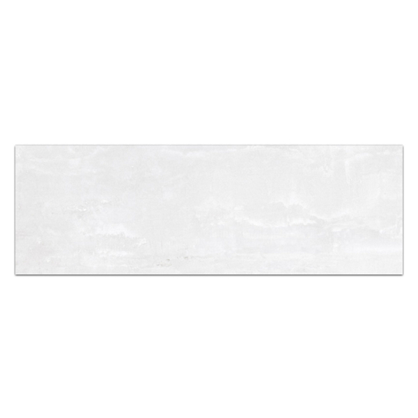 Gemma Azzurro White Wall Tile - 25X75cm - Ideal Ceramics