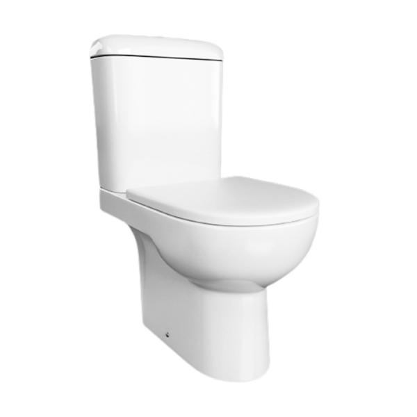 Gravena White Clara Close Couple Toilet - Ideal Ceramics