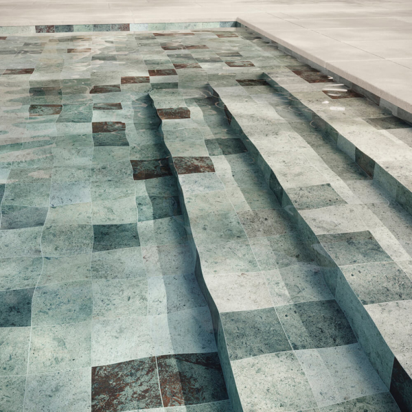 Kuta Green Matt Tile - 15X15cm - Ideal Ceramics