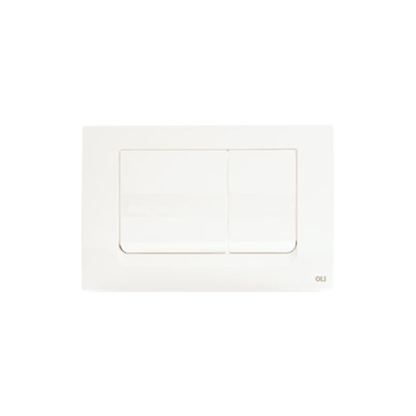 Oli Ria White Bactrial Proof Control Plate - Ideal Ceramics