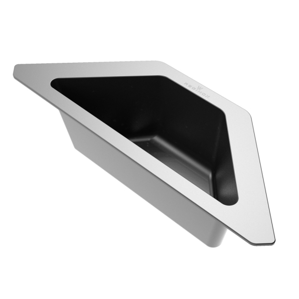 REGINOX Black Corner Colander Tray - Ideal Ceramics