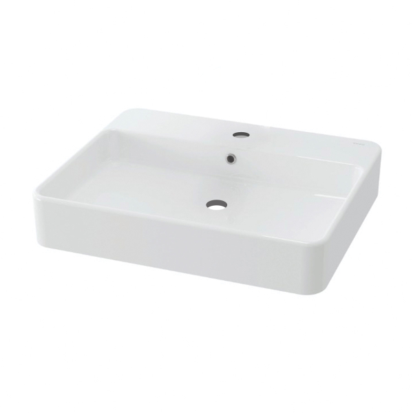 TOTO White Toja Countertop Washbasin - 50X45cm - Ideal Ceramics