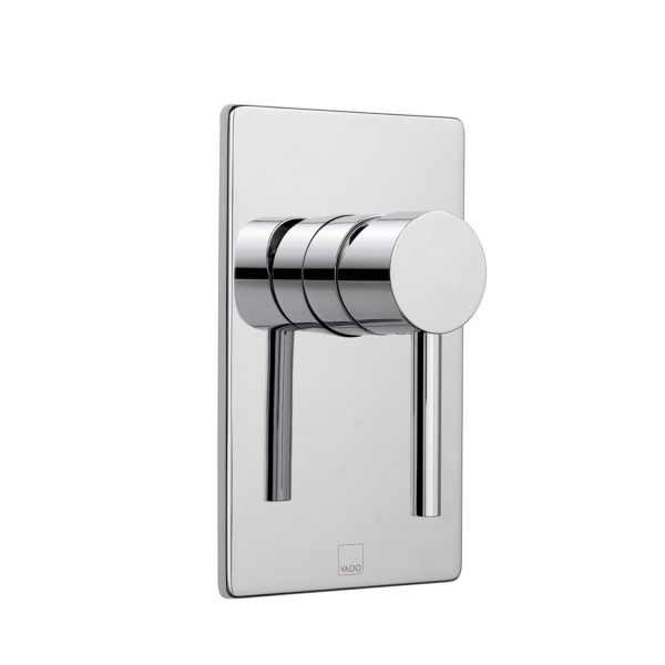 VADO Zoo Chrome Concealed 3-Way Shower Mixer - Ideal Ceramics