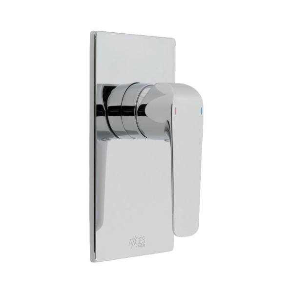 Vala Chrome Concealed 3-Way Shower Mixer - Ideal Ceramics