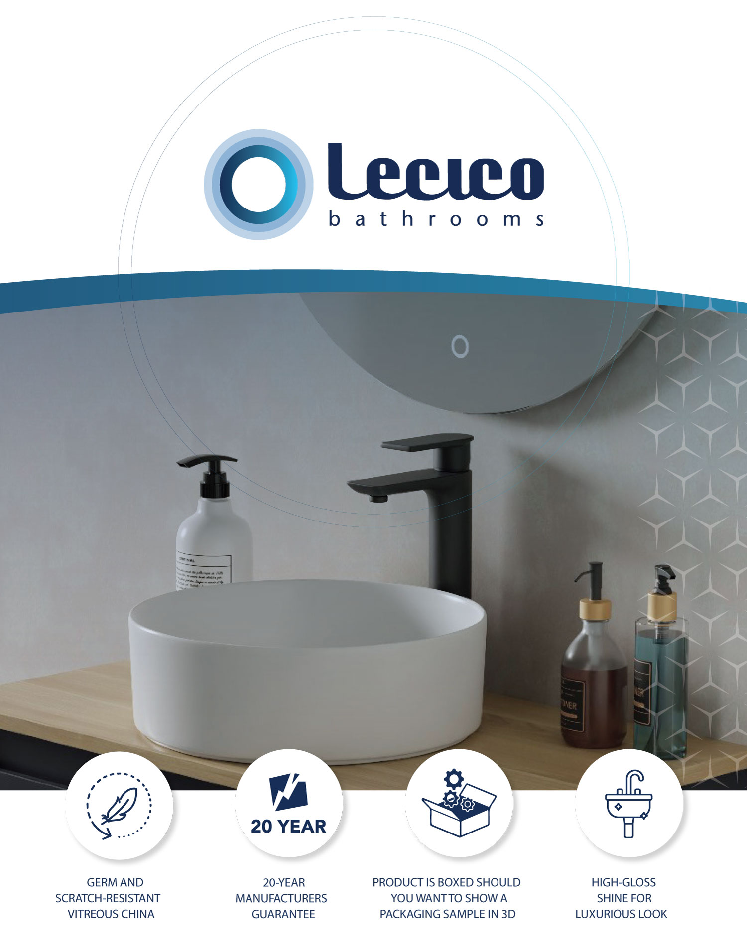 Lecico - We Make Bathrooms Beautiful - Ideal Ceramics